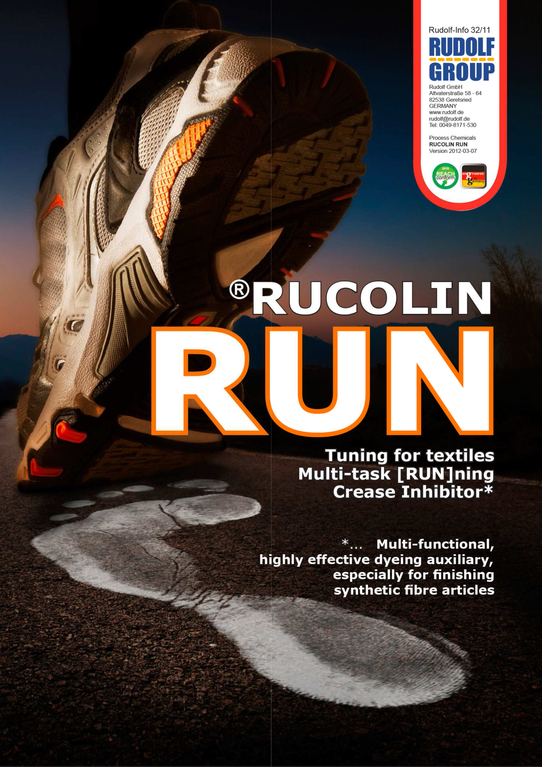 RUCOLIN RUN | Oriental Giant Dye & Chemical IND. CORP.